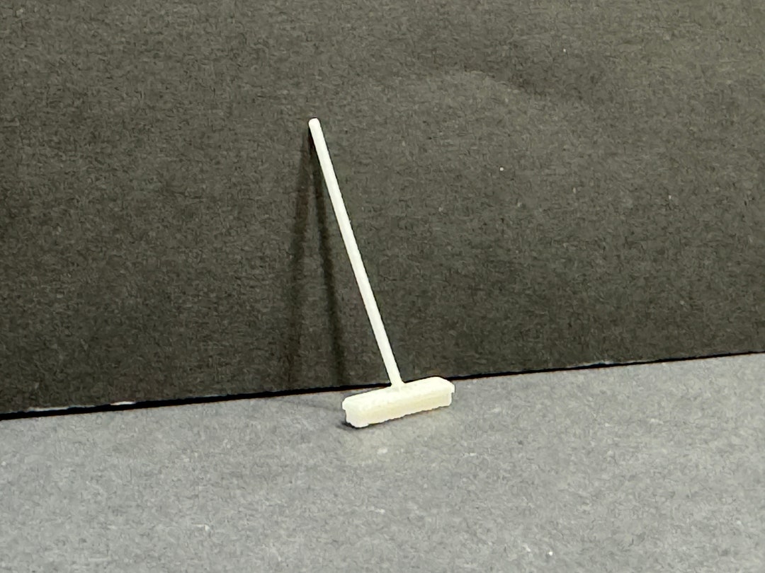 1:24 Scale Garage Broom Kit * Dollhouse Miniature * G Gauge * 3D ...