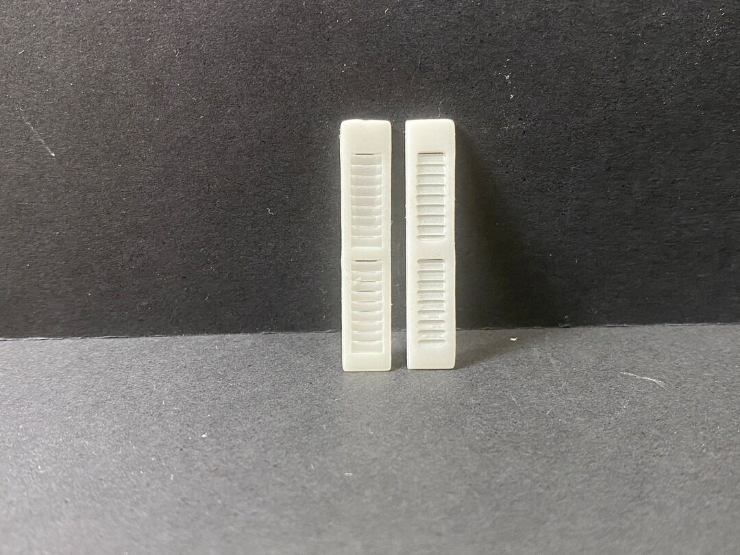 1:48 Scale Shutters (2) Kit * Dollhouse Miniature * O Scale / Gauge ...