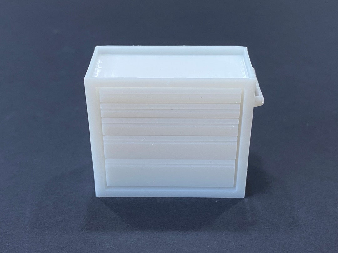 1:87 Scale Tool Box on Wheels KIT * Dollhouse Miniature * HO Standard ...