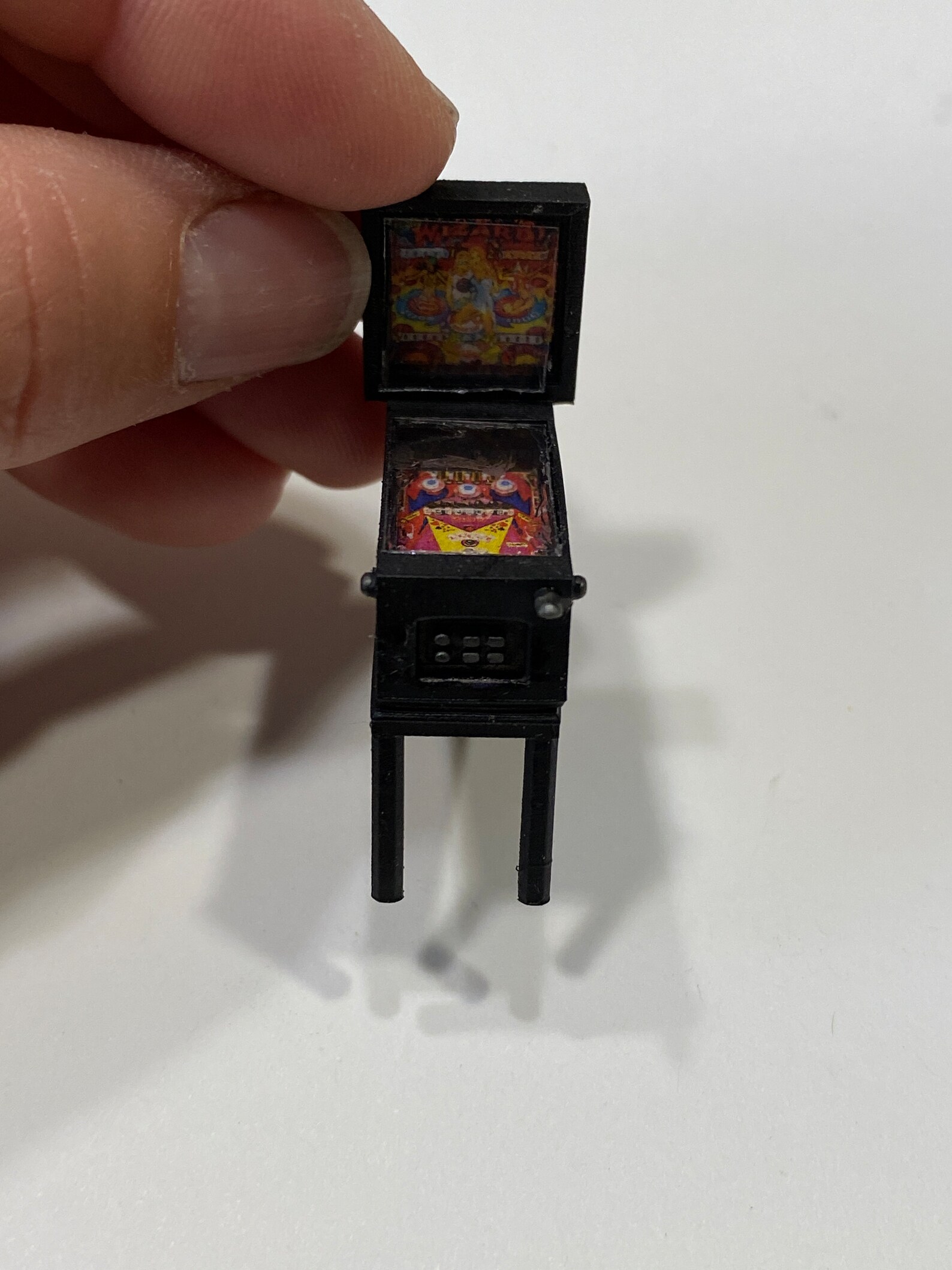 1:48 Scale Pinball Machine Game Kit Dollhouse Miniature O - Etsy