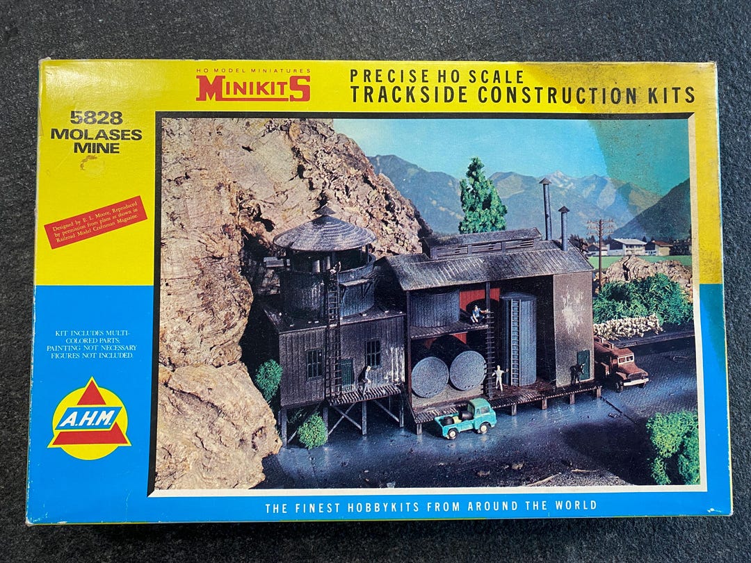1:87 HO Scale / Gauge Minikits 5828 Molases Mine Kit Sold as is Model ...