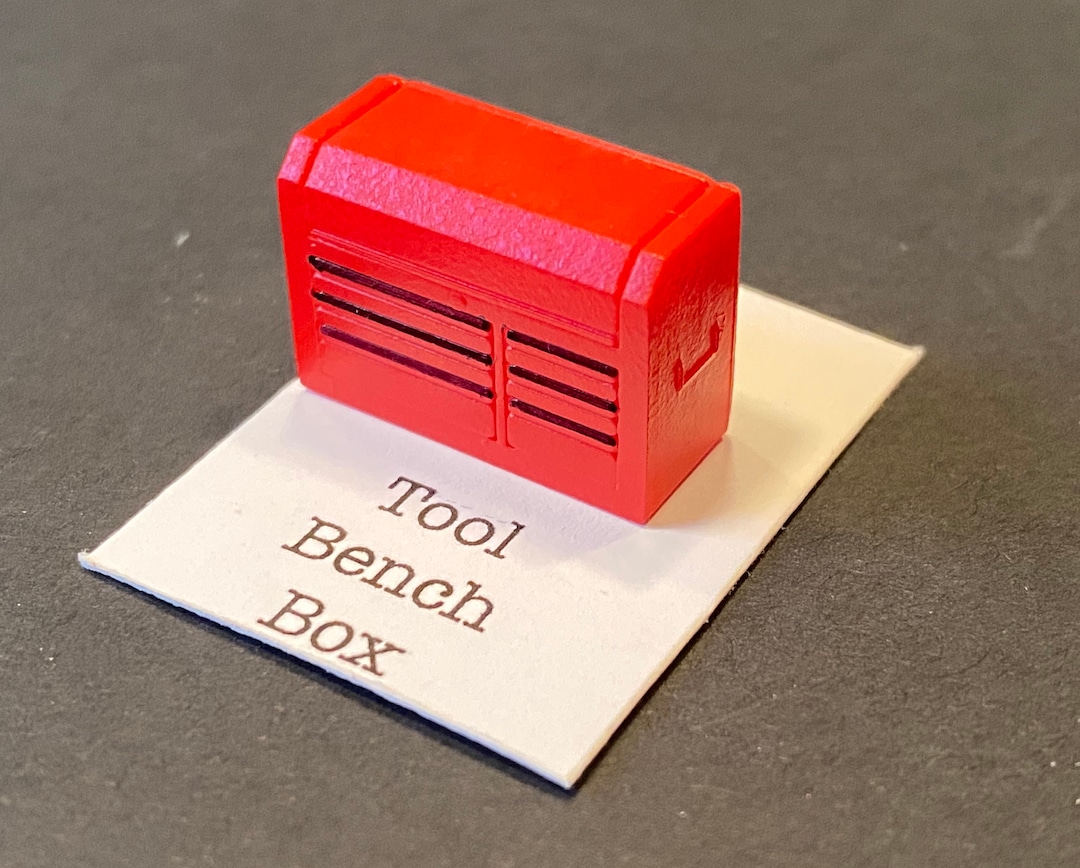 1:48 Scale Tool Box Kit * Dollhouse Miniature * O Gauge * 3D Printed ...