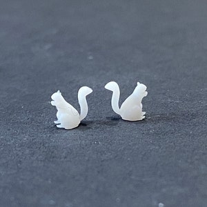 1:24 Scale Squirrels (2) Kit * Dollhouse Miniature * G Scale / Gauge ...