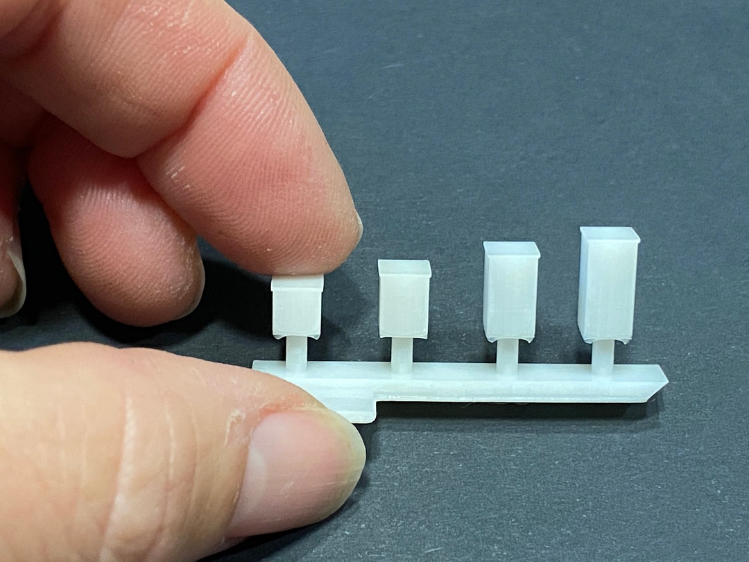 1:24 Scale Canister Set SQUARE Kit * Dollhouse Miniature * G Scale ...