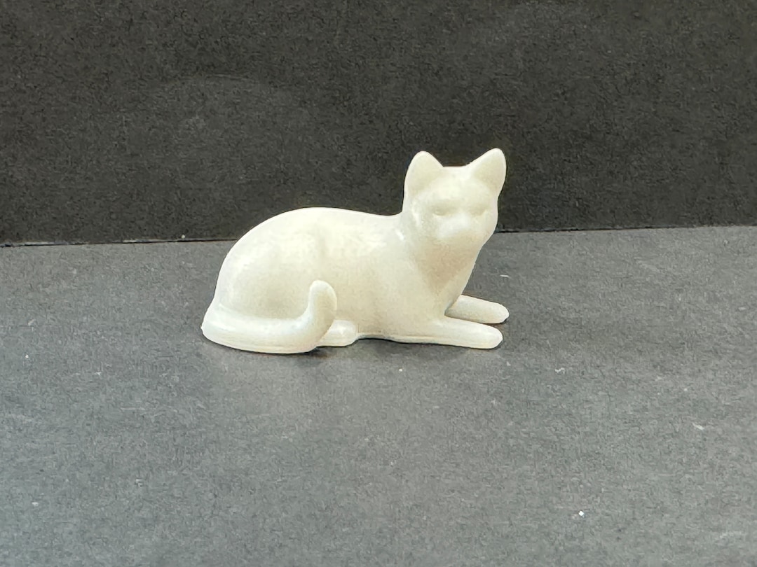 1:12 Scale Cat Lying Down Kit * Dollhouse Miniature * 3D Printed ...
