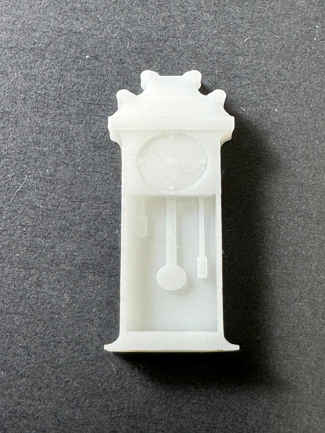 1:87 Scale Wall Grandfather Clock Kit Dollhouse Miniature HO Standard ...