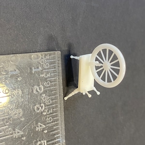 1:48 Scale Spinning Wheelkit * Dollhouse Miniature * O Scale / Gauge ...