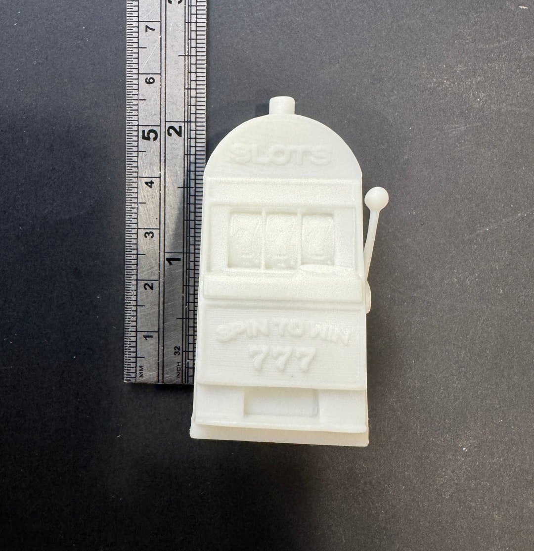 1:12 Scale Vintage Table Top Slot Machine Kit * Dollhouse Miniature ...