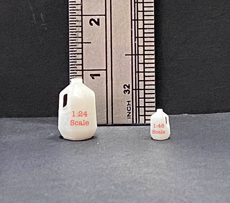 1:48 Scale Milk Gallon Jug Kit Set of 3 Dollhouse Miniature - Etsy