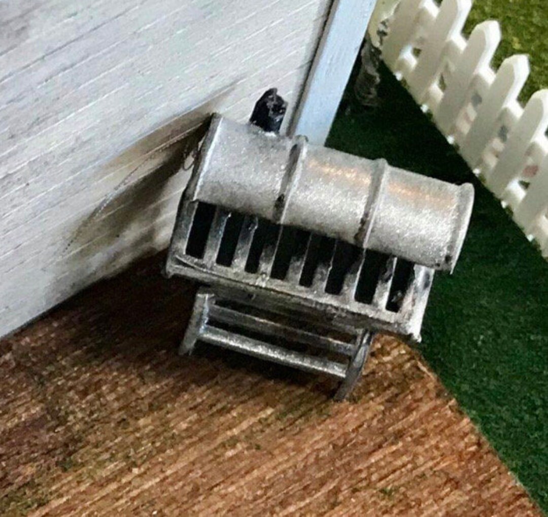 1:48 Scale Grill Kit * Dollhouse Miniature * O Gauge * 3D Printed ...