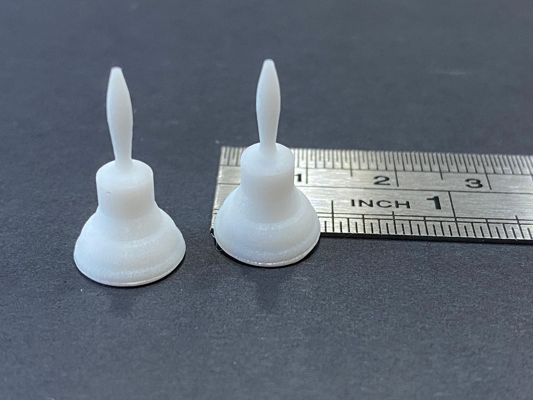 1:12 Scale Hand Bells (2) Kit * Dollhouse Miniature * 3D Printed ...