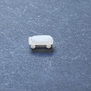 1:144 Scale Bench With Wheels Kit * Dollhouse Miniature * N Scale ...