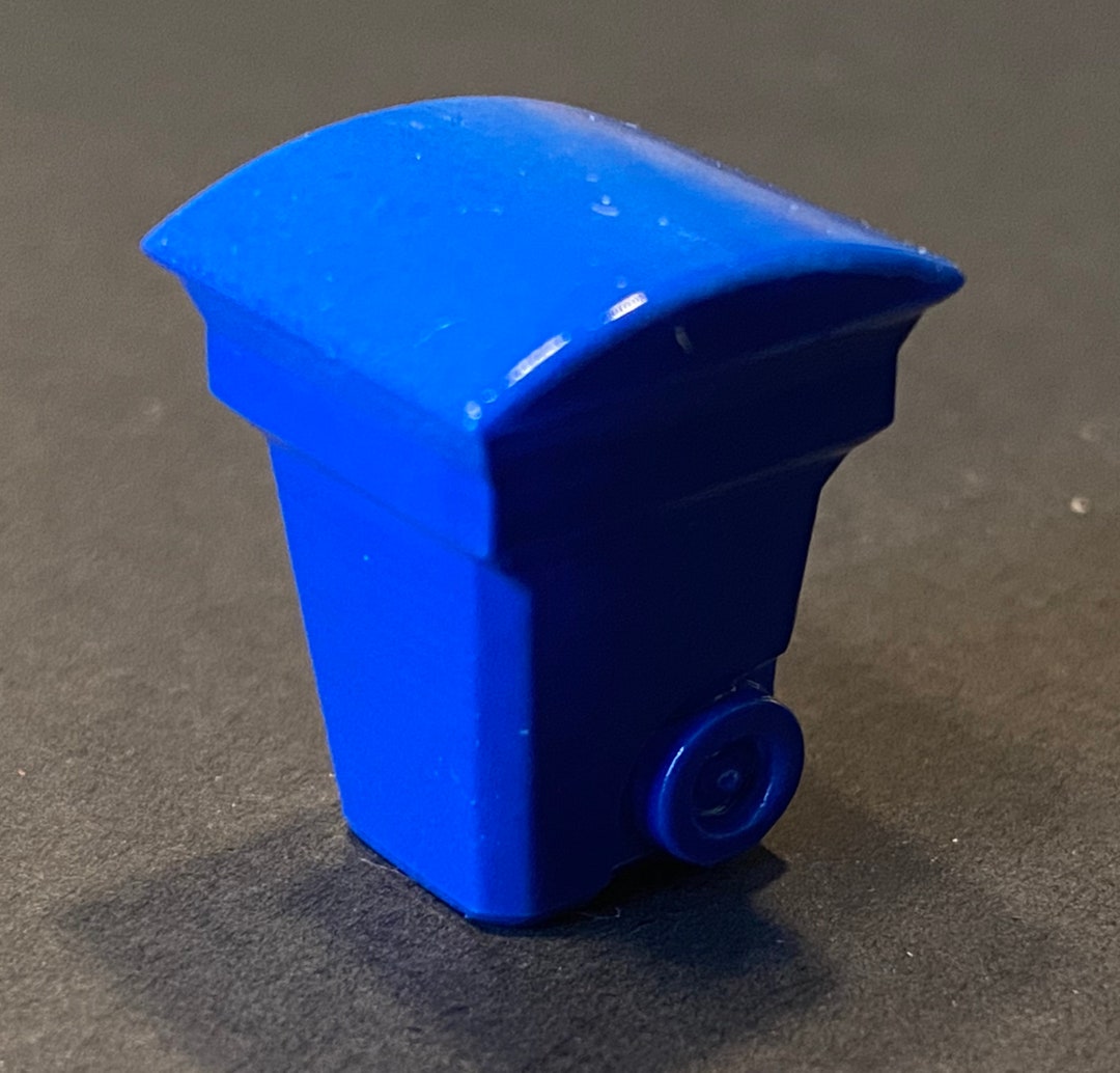 1:87 Scale Trash Can Kit * Dollhouse Miniature * HO Standard Gauge * 3D ...