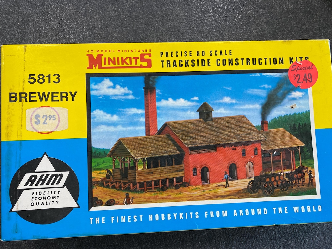 1:87 HO Scale / Gauge Minikits 5813 Brewery Kit Sold as is Model Train ...