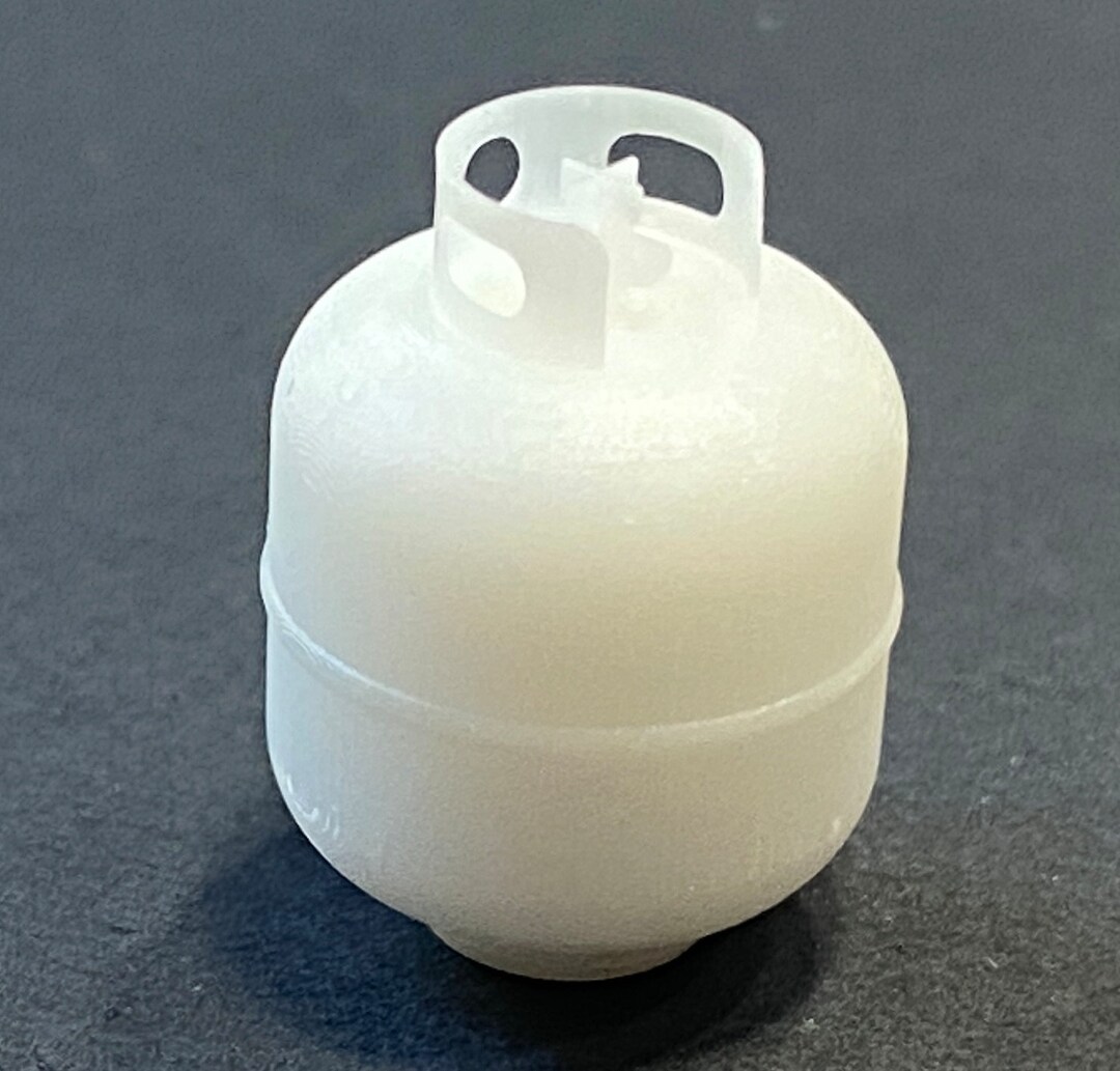 1:48 Scale Propane Tank Kit * Dollhouse Miniature * O Gauge * 3D ...