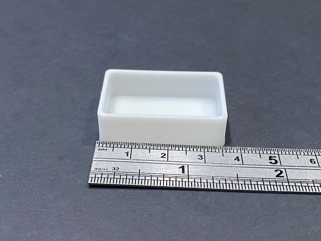 1:24 Scale Farmhouse Sink - Single Basin Kit * Dollhouse Miniature * G ...