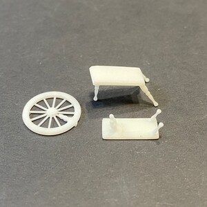 1:48 Scale Spinning Wheelkit * Dollhouse Miniature * O Scale / Gauge ...