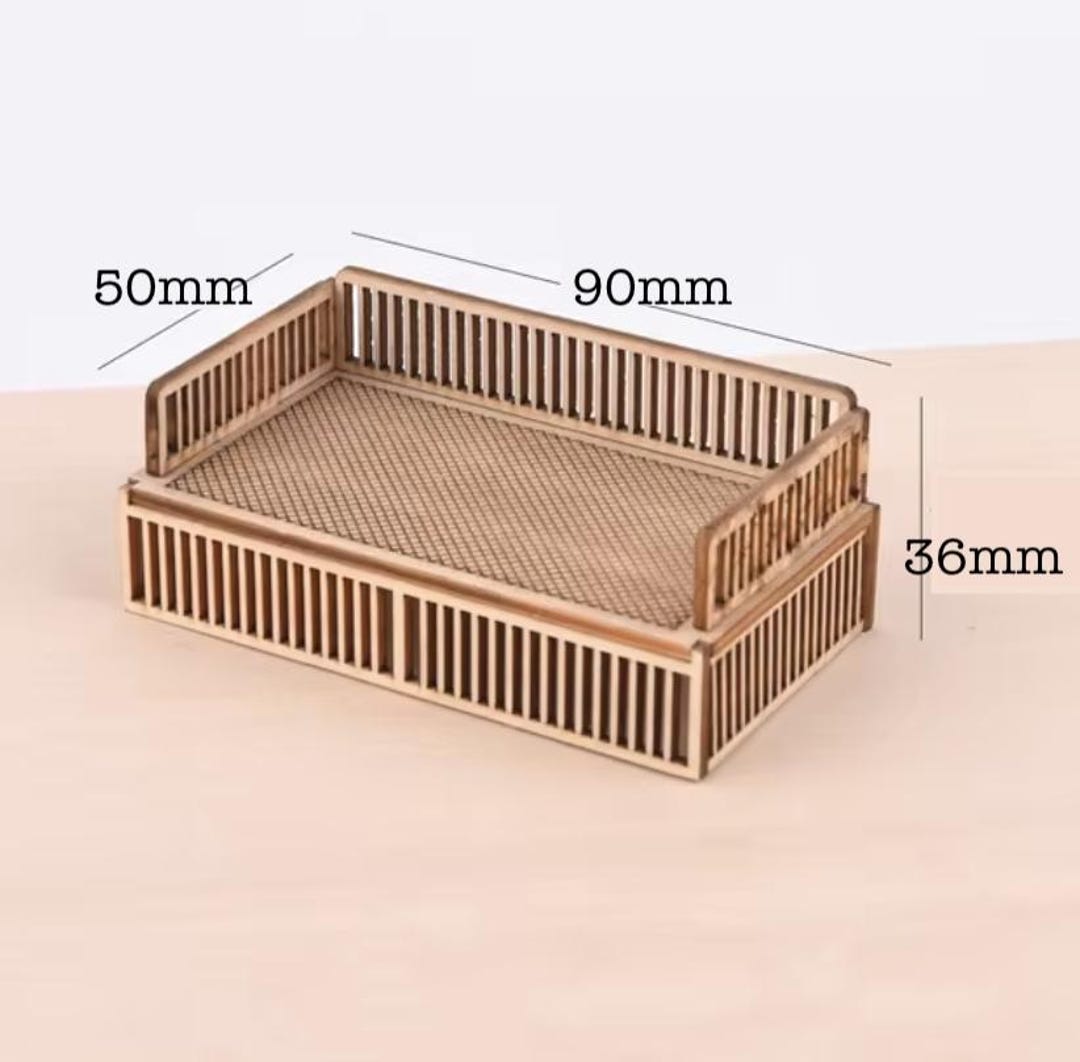 1:24 Scale Craftsman Style Daybed Kit * Dollhouse Miniature * G Gauge ...