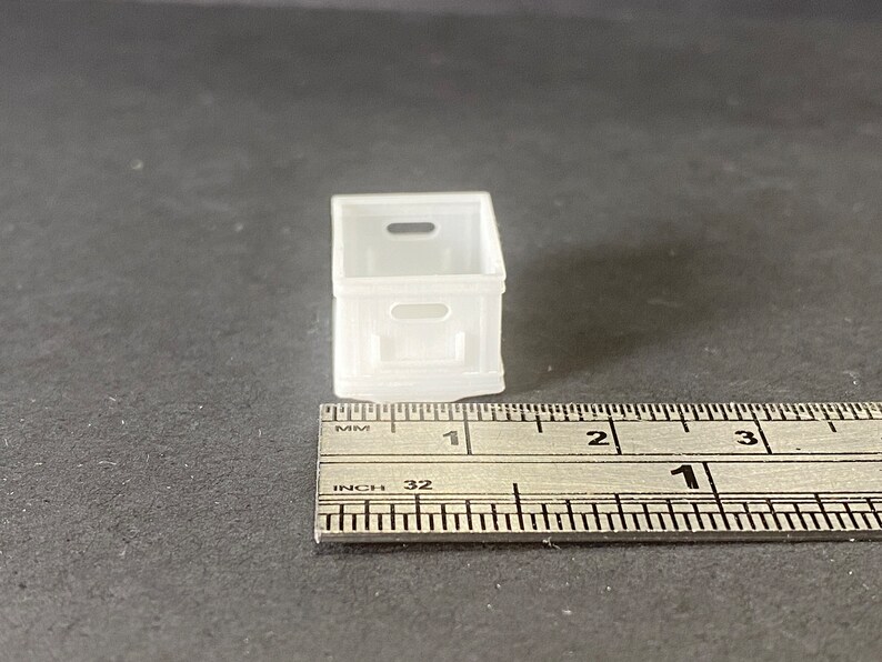 1:24 Scale "plastic" Crate Kit * Dollhouse Miniature * G Scale / Gauge ...