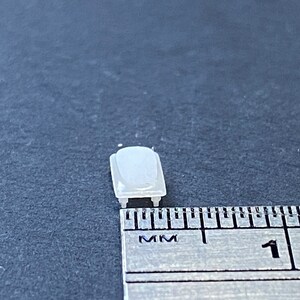 1:144 Scale Bench With Wheels Kit * Dollhouse Miniature * N Scale ...