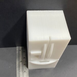 1:24 Scale Fridge Kit * Dollhouse Miniature * G Scale / Gauge * 3D ...