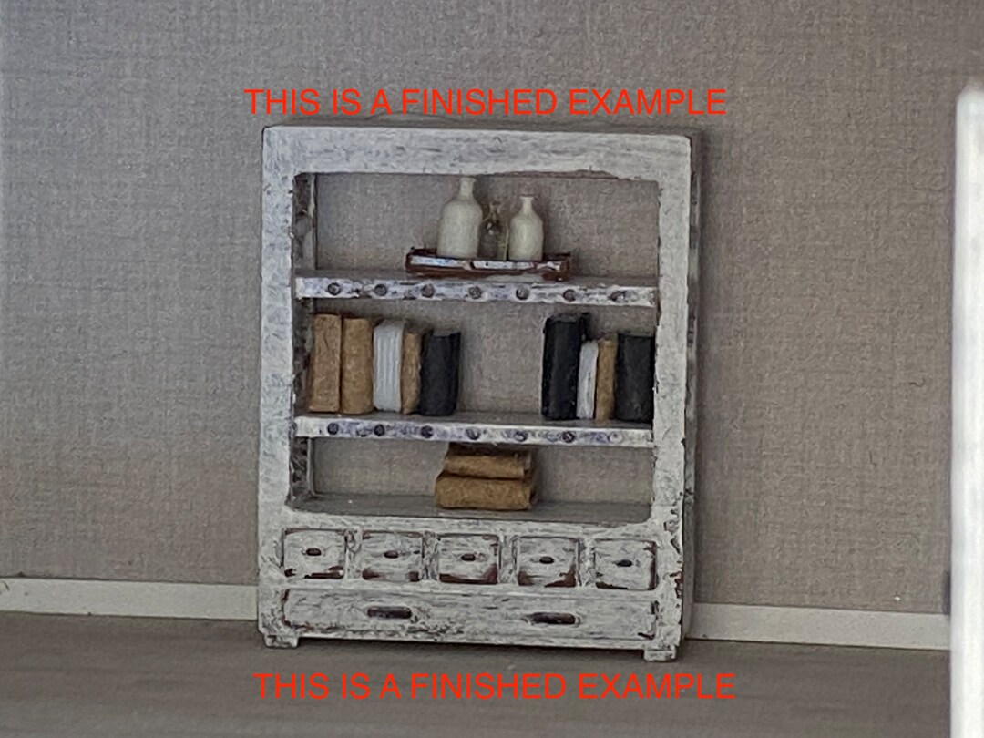 1:144 Scale Wall Unit Kit * Dollhouse Miniature * N Scale / Gauge * 3D ...