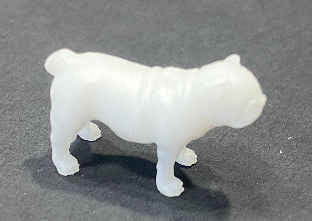 1:48 Scale Bull Dog Kit * Dollhouse Miniature * O Scale / Gauge * 3D ...