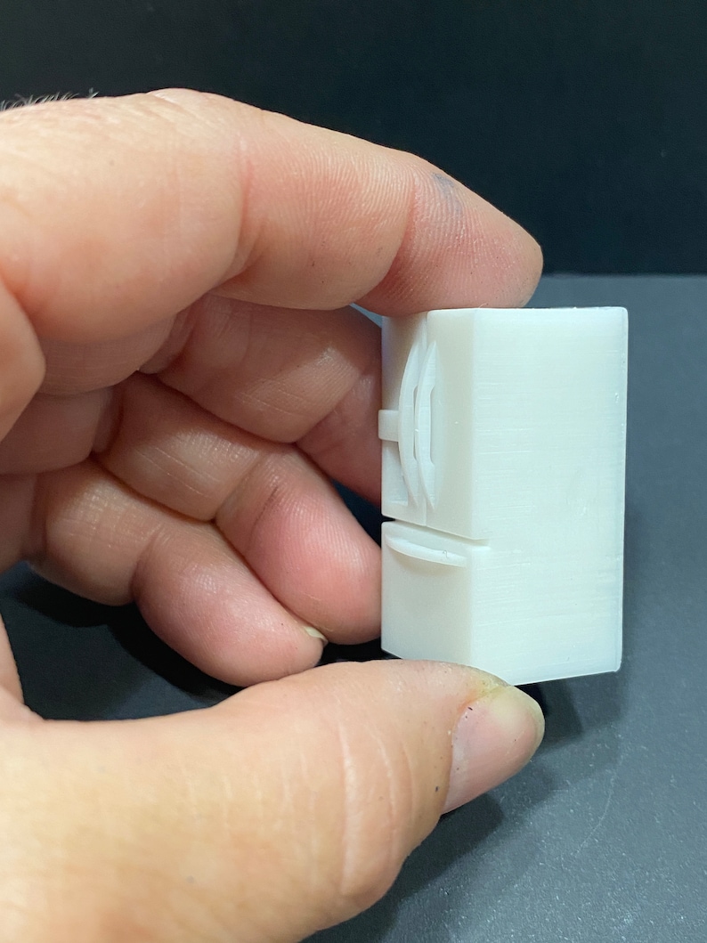 1:48 Scale Fridge Kit * Dollhouse Miniature * O Scale / Gauge * 3D ...