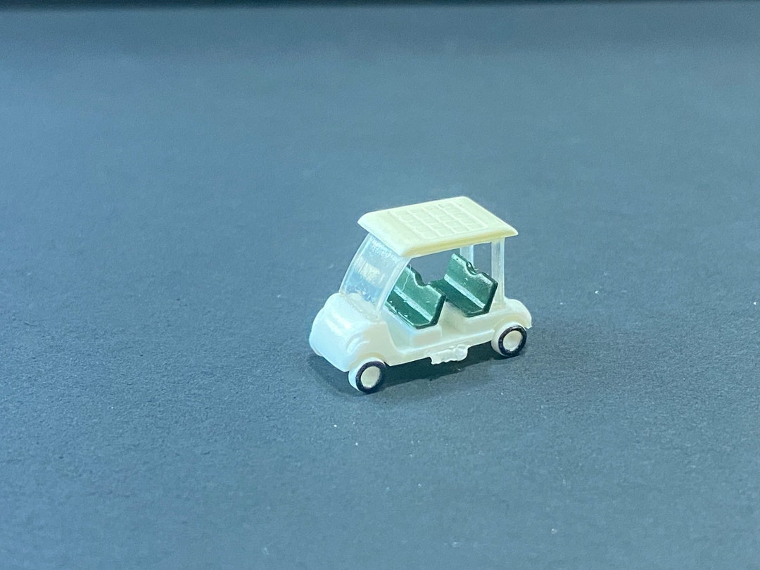 1:144 Scale Golf Cart* Dollhouse Miniature * N Scale Gauge ...
