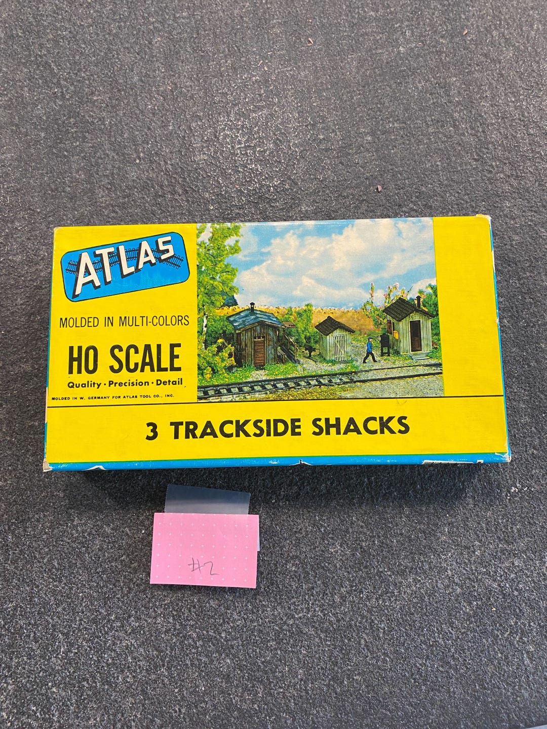 1:87 HO Scale / Gauge Atlas # 702-89 Trackside Shacks (#2) Kit * Sold ...