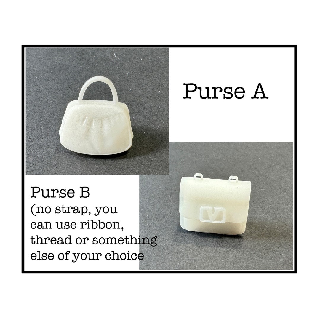 1:24 Scale Purse Kit * Dollhouse Miniature * G Gauge * 3D Printed ...