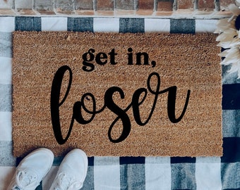 Mean Door Mat - Etsy