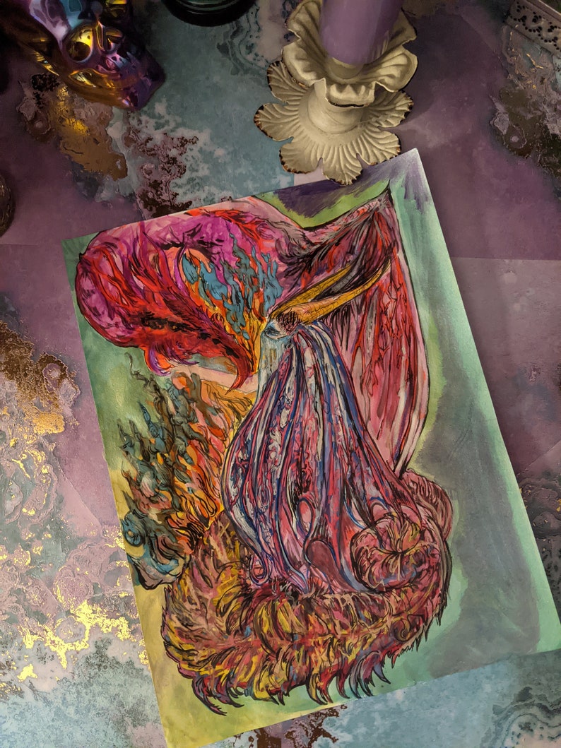 Tiamat Dragon Goddess Divine Feminine Dragon Queen Occult Inspired ...