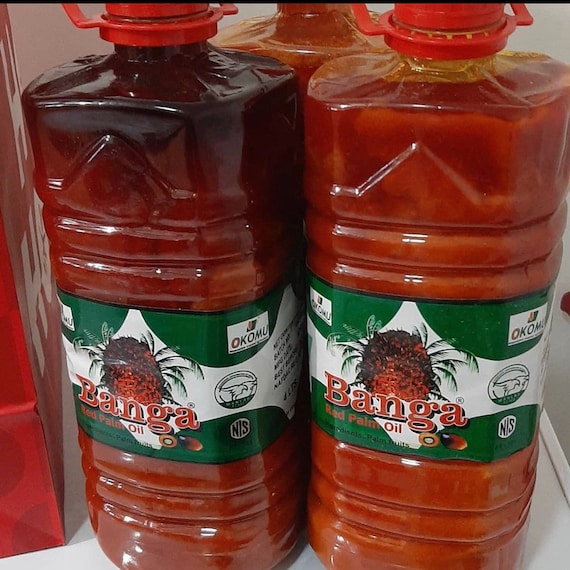 Banga Palm Oil Nigerian Red Oil Nigerian Cooking Oil Epo | Etsy