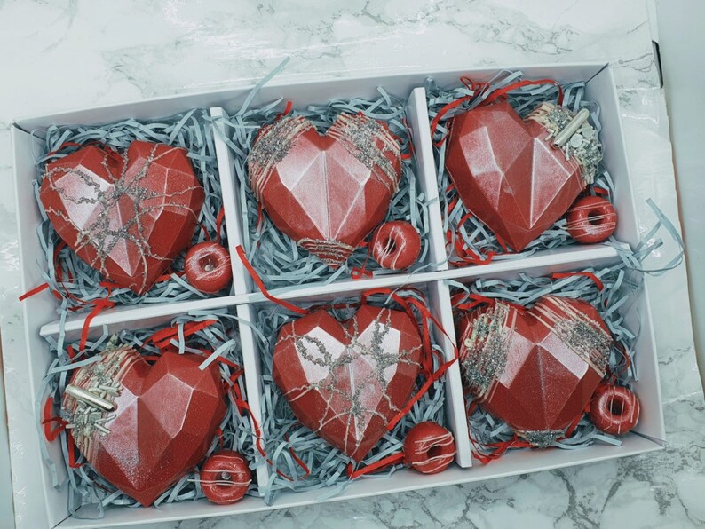 Geo Chocolate Hearts- Filled With Cakes and All Sweet Things! Perfect ...