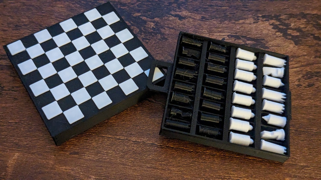 Mini Chess Set - Etsy