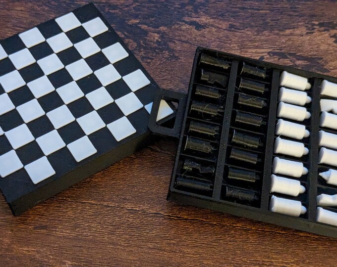 Mini Chess Set - Etsy