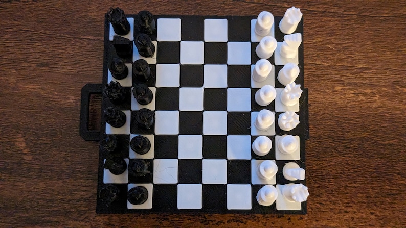 Mini Chess Set - Etsy