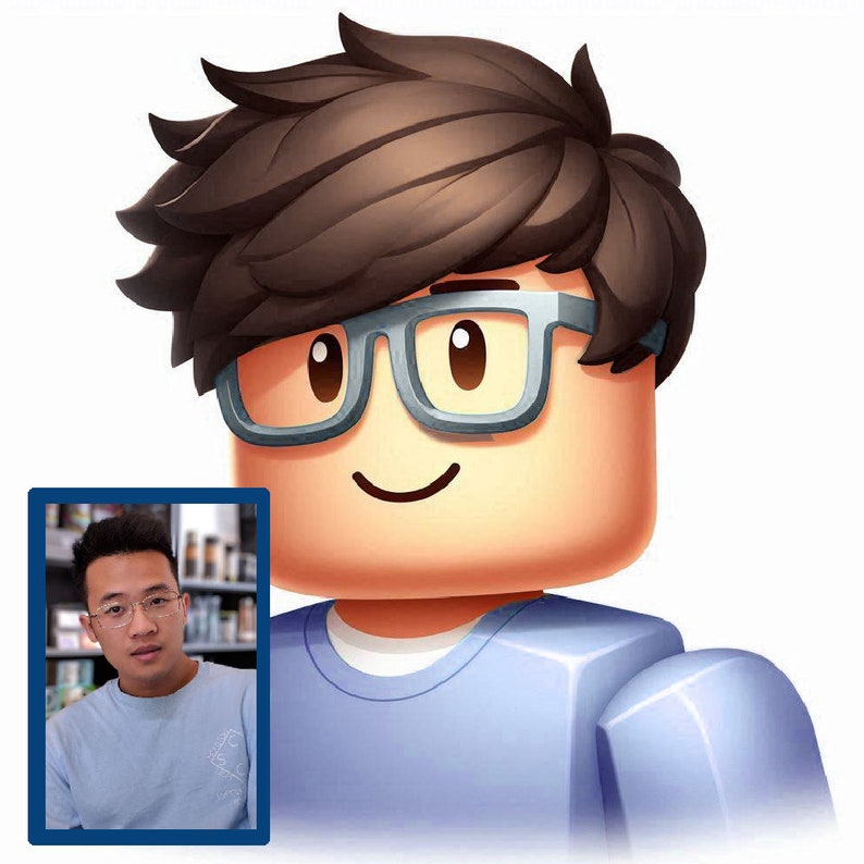 Cheap Custom Roblox Character Art Drawing Digital Commission - Etsy