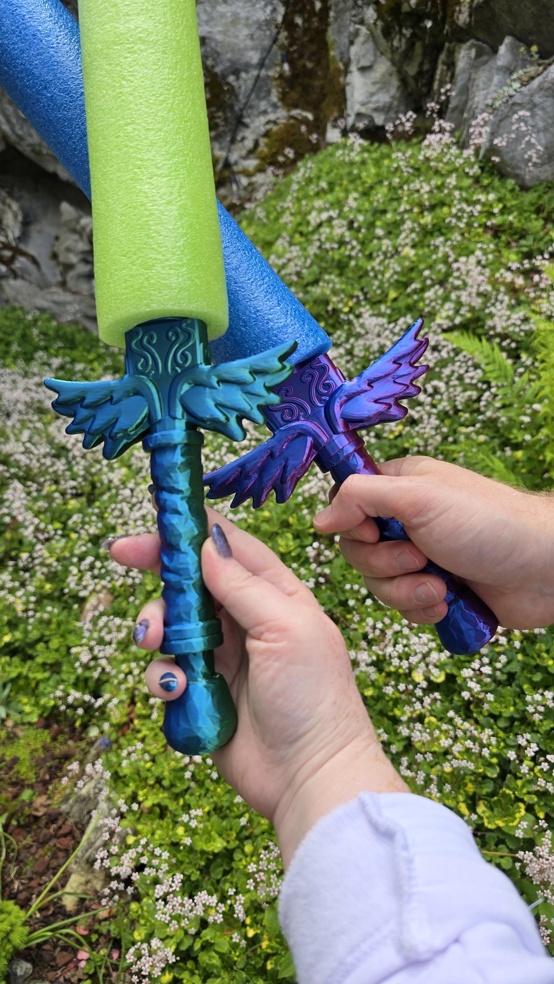 Fantasy Winged Sword Handle – STL Files for Your Ultimate Pool Noodle ...
