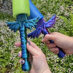 Fantasy Winged Sword Handle – STL Files for Your Ultimate Pool Noodle ...