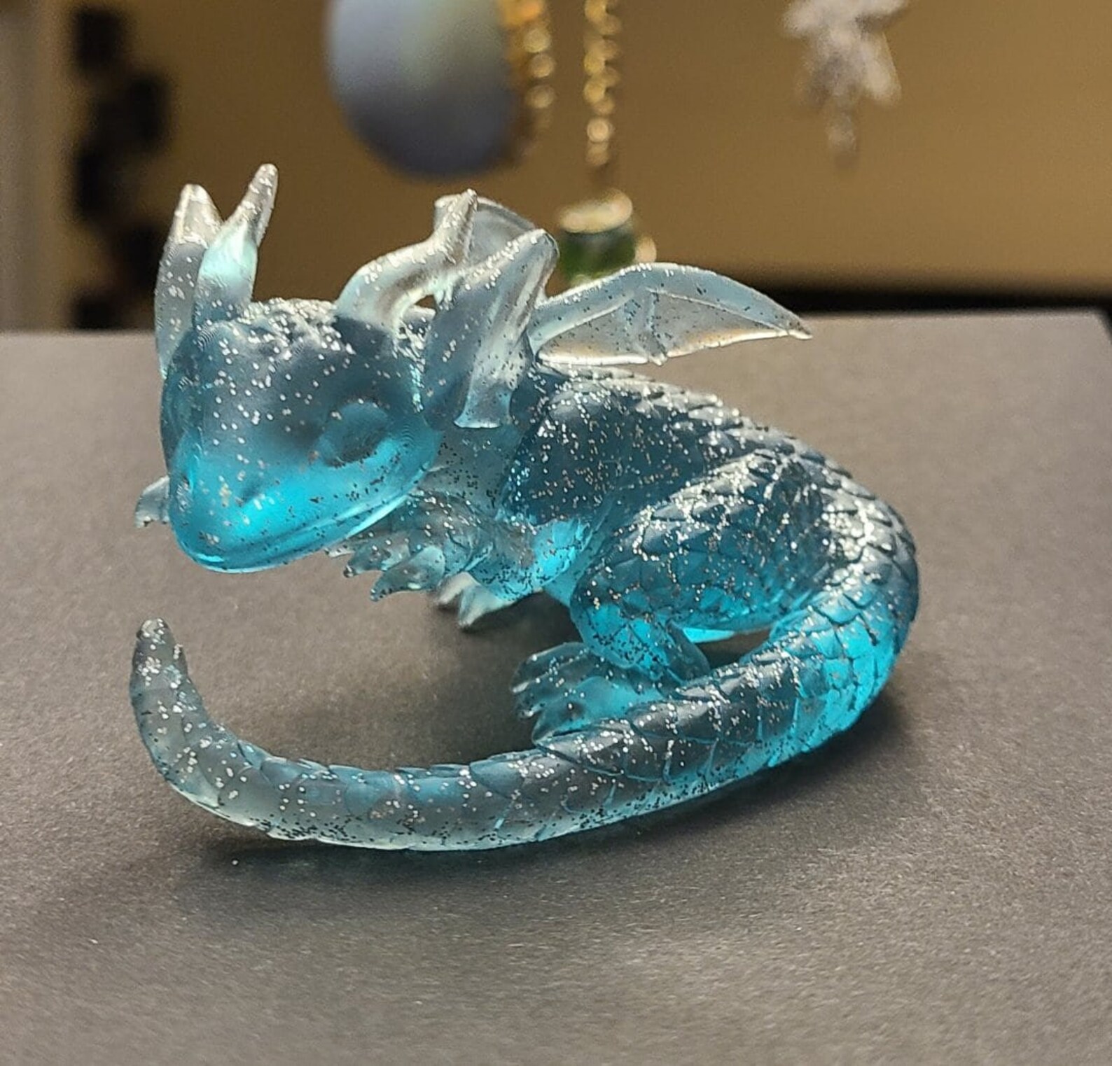 Adorable Dice Guardian Dragon Figurines - Etsy Canada