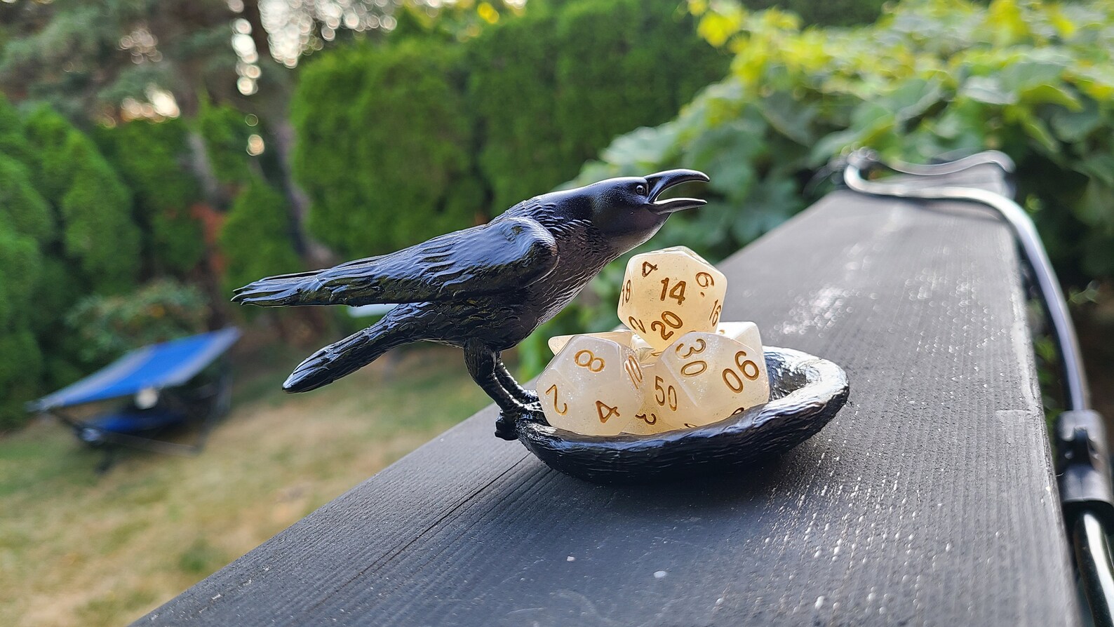 Raven Treasure/dice Guardian - Etsy