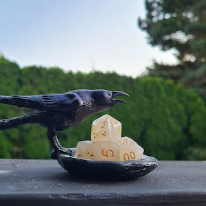 Raven Treasure/dice Guardian - Etsy