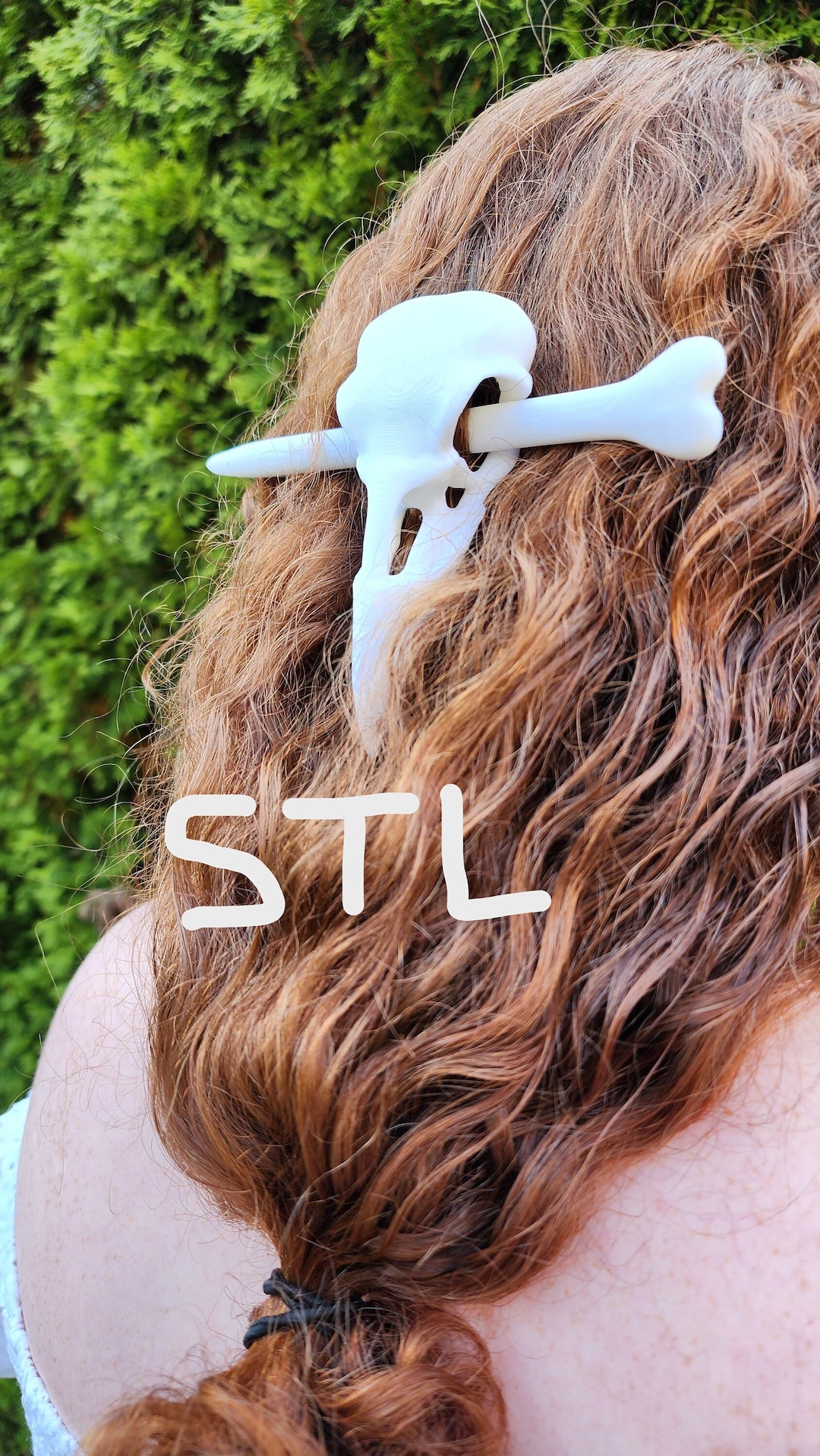 STL Crow Hair Accessory FILES ONLY to 3D Print It Yourself - Etsy
