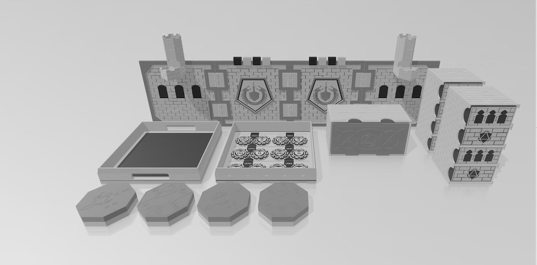 Stls for Magicrate 2.0 - the 3D Printed Modular GM Kit - Etsy