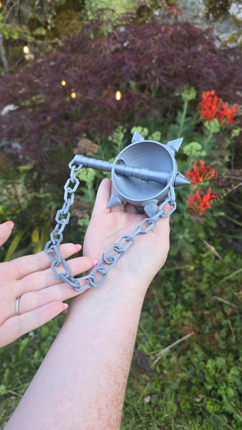 STL Morning Star Flail Hair Accessory Cosplay FILES ONLY to 3D Print It ...