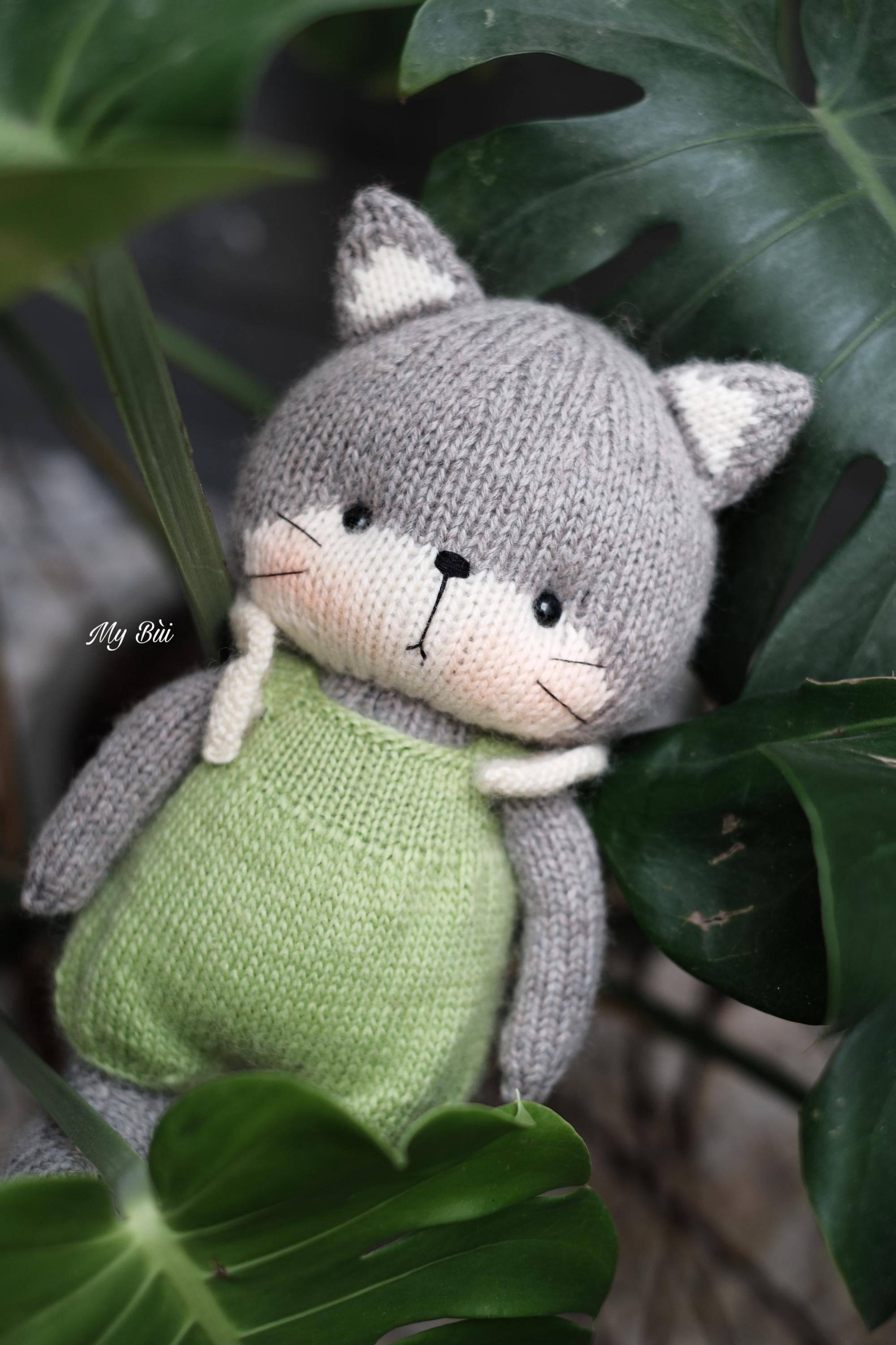 Knitting Pattern - Cat - ‘sunny’ ! - Etsy