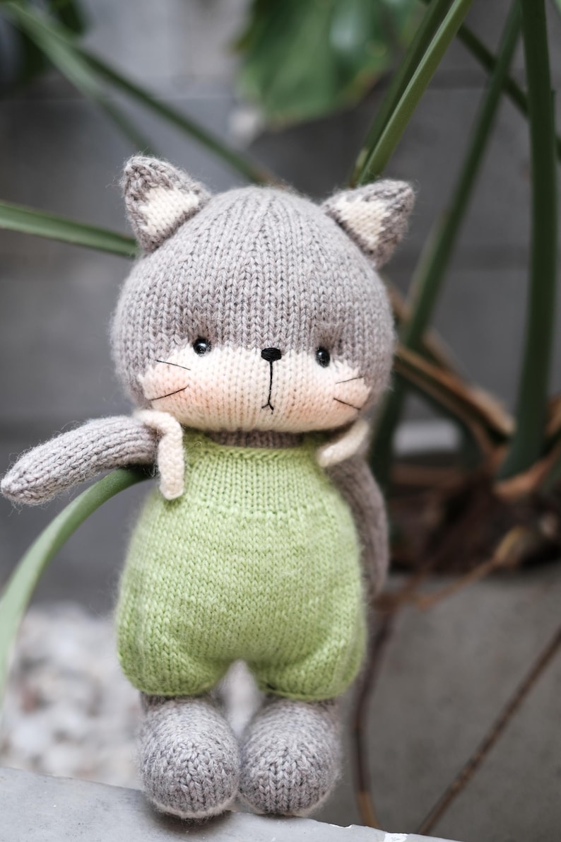 Knitting Pattern - Cat - ‘sunny’ ! - Etsy