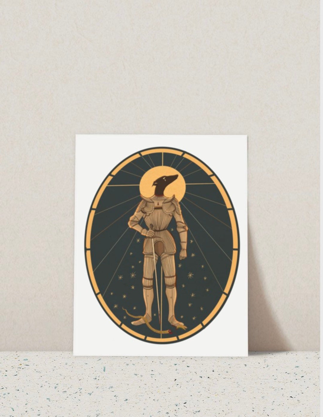 Saint Guinefort- Greyhound Saint - Etsy